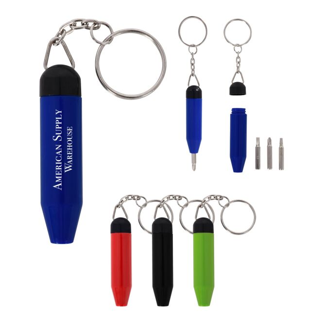 Printed Mini Tool Keychain Kit | allbranded